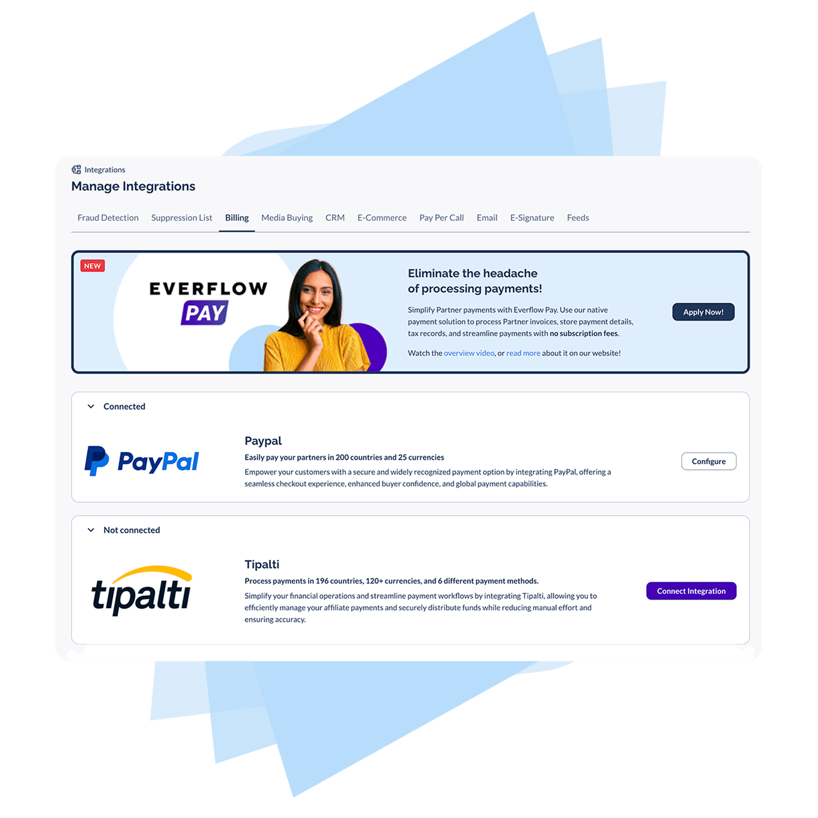 Everflow Pay - Effortless Partner Payments With Everflow Pay